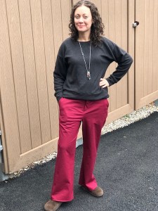 Pattern Review: Simplicity 8056 with Simply by Ti fabric – oak blue designs